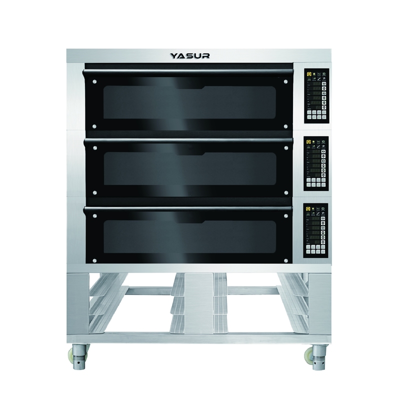 Bolio Bakery Deck Oven Yasur 3 Deck 9 Tray 18"X26" Pizza Oven Electric ...