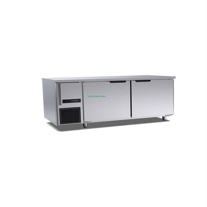 1200×700×800mm Commercial Table Top Freezer 260l 200w Work Table ...